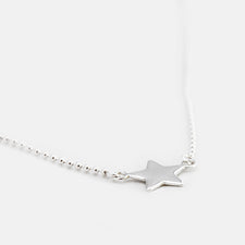 Ketting ster – Zilver & Zoet