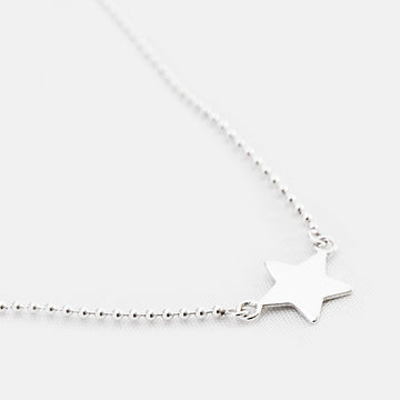 Ketting ster – Zilver & Zoet