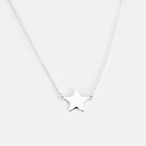 Ketting ster – Zilver & Zoet
