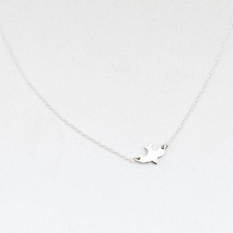 Ketting Zwaluw klein – Zilver & Zoet