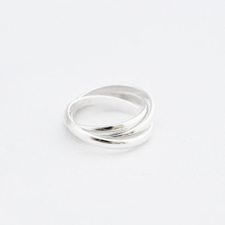 Ring trinity – Zilver & Zoet
