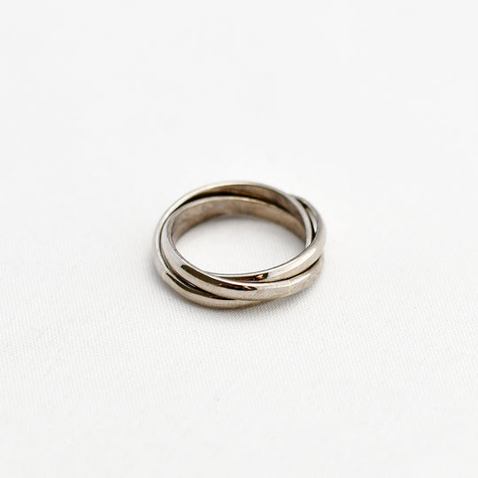 Ring trinity – Zilver & Zoet
