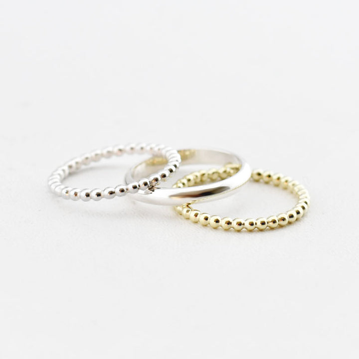 Stapel ring – Zilver & Zoet